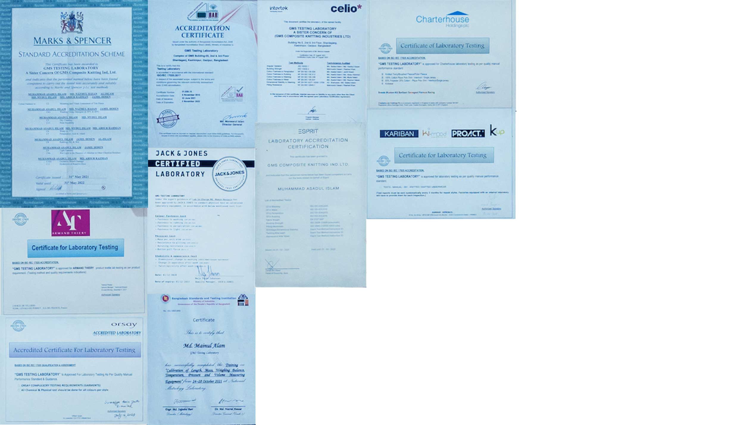 GMS Testing Laboratory Limited